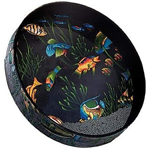 Remo Ocean Drum - Fish Graphic, 12"