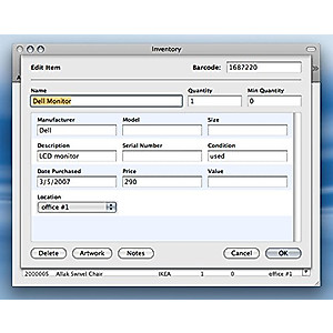 IntelliScanner Pro 250 - USB Barcode Scanner w/Inventory & Media Organization Software