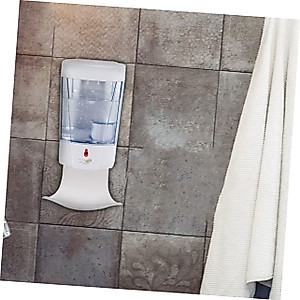 STOBAZA 2pcs Plastic Water Tray Foaming Drip Trays Decorative Tray Garnish Tray Wall Mount Soap Dispenser Stand Bracket Foam Soap Decorative Soap Abs Drop White Washing Machine