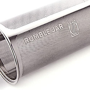 Rumble Jar - Next-Gen Cold Brew Coffee Maker for Mason Jars - 200 Micron Filter Is Ideal for Coarse Grounds & Stronger Coffee - Standalone Filter (no Mason Jar included)