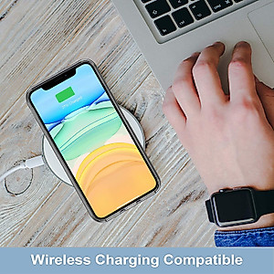 RANZ iPhone 11 Case, Anti-Scratch Shockproof Series Clear Hard PC+ TPU Bumper Protective Cover Case for iPhone 11 - Universe