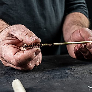 Otis .38 cal/9mm/.357 Pistol Cleaning Kit with Brass Rod