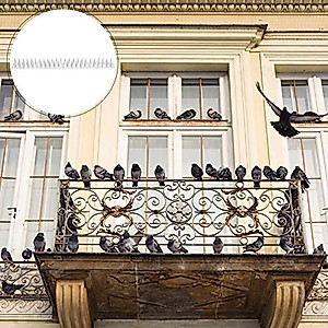 Happyyami 20 pcs Fence Wall Spikes Anti Climb Fence Wall Spikes Burglars Garden Security Anti Climb cat/Intruder Deterrent