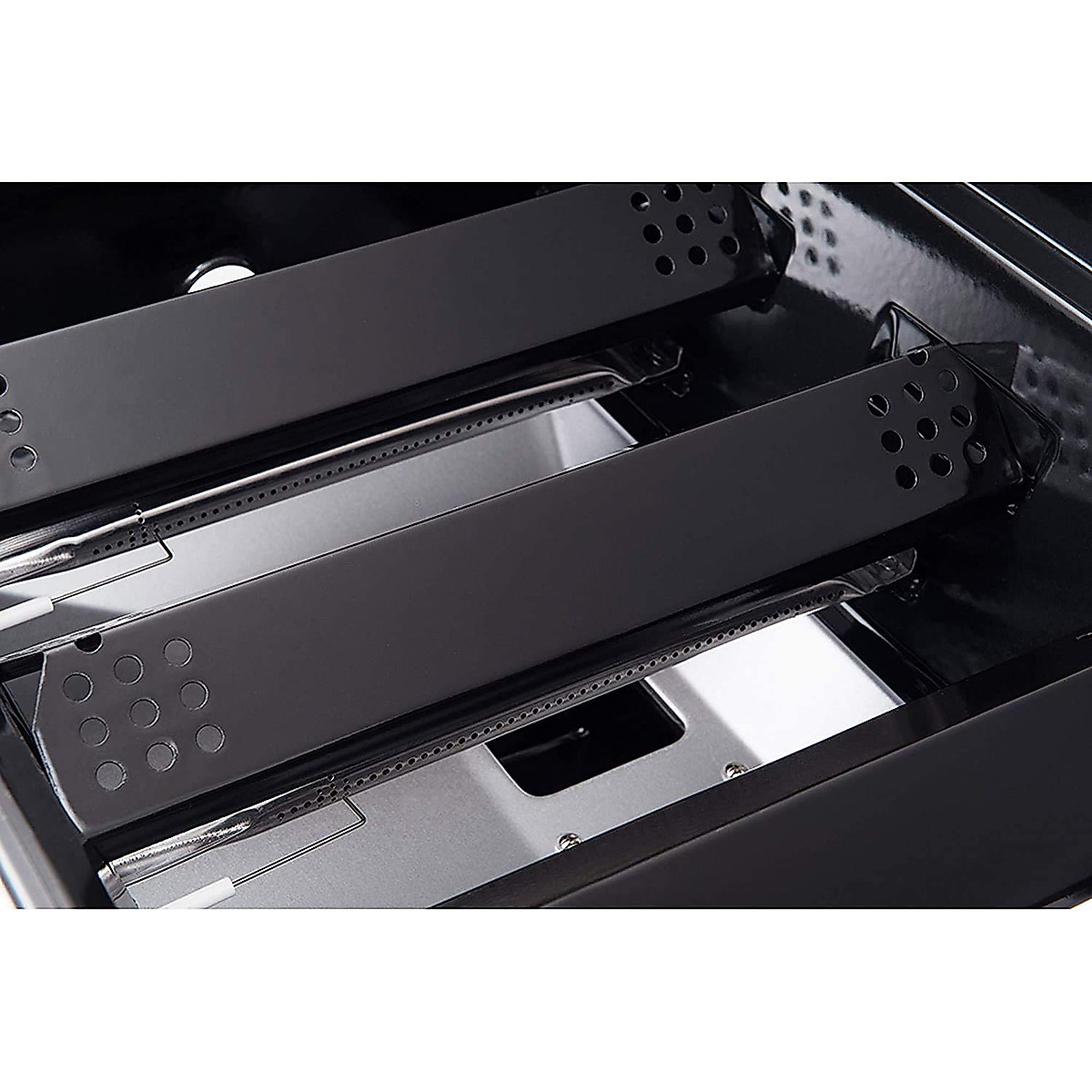 Hongso PPG371 (3-Pack) Porcelain Steel Heat Plate, Heat Shield, Heat Tent, Burner Cover, Vaporizor Bar Replacement for Nexgrill 720-0830H, 720-0783E, Grill Master 720-0697, 720-0737 Grill Model