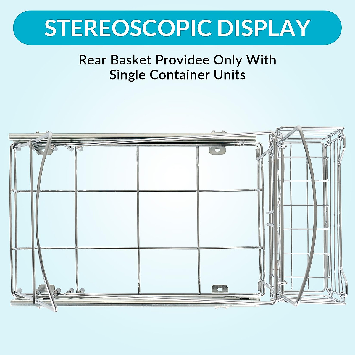 MUMUKE Pull Out Trash Can Under Cabinet Slider Shelf with Removable Front Basket for Kitchen Under Sink Trash Can Fit for Most 7-11 Gallon Garbage (Waste Bin Not Included)