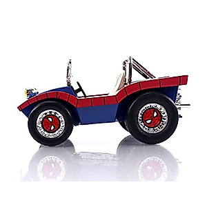 Marvel Spider-Man 1:24 Buggy Die-cast Car & 2.75" Figure, Toys for Kids and Adults