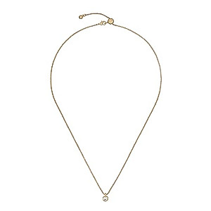 Ted Baker London Sininaa Crystal Pendant Necklace For Women (Gold/Crystal)