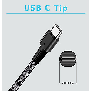 90W Type C Laptop Charger, Universal 20V 4.5A Chromebook Adapter for Dell Latitude 5420 5520 7420 5400 7300 7389 5430 5530 7430 7390 ; Dell XPS 13 12 9320; Precision 5530 2in1, 3540, 3550, 5550, 5750