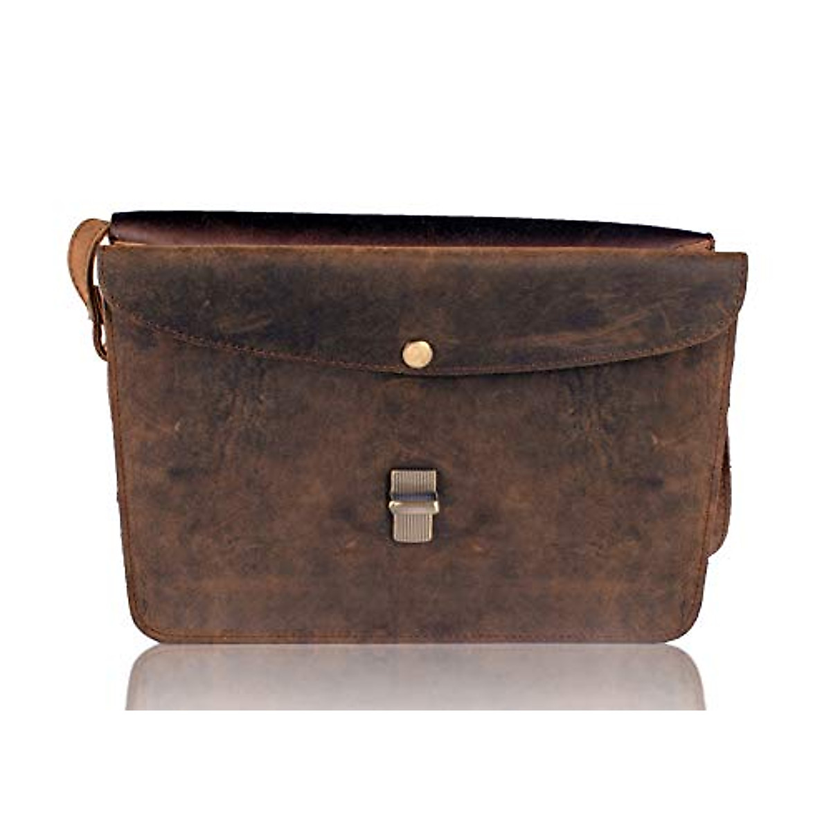 Komal's Passion Leather Crossbody Bag for women 10 inch purse tote ladies bags satchel travel tote shoulder bag