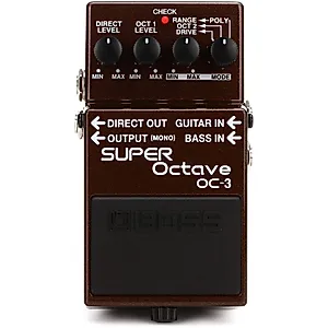 BOSS OC-3 Electronic Keyboard Pedal or Footswitch (OC3)