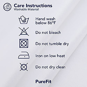 PureFit Outdoor Curtains for Patio Waterproof  Weatherproof, UV and Fade Resistant Outside Curtains for Gazebo, Front Porch, Pergola, Sun Blocking Privacy Curtain, 52W x 84L inch, 1 Panel, White