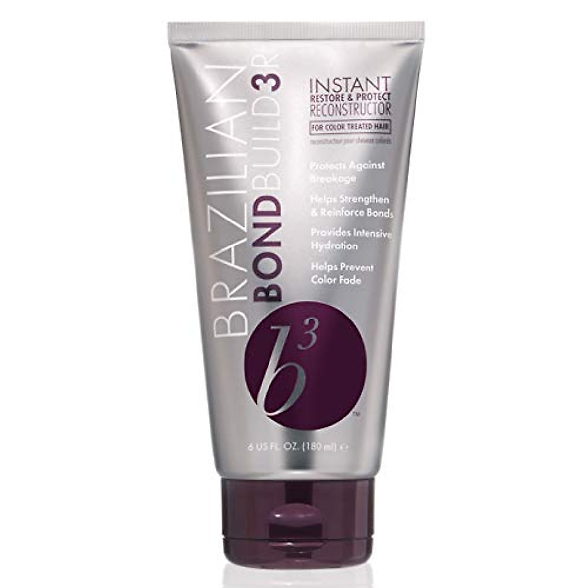 B3 Brazilian Bondbuilder Instant Restore & Protect Reconstructor, 6 Fl Oz (Pack of 1)