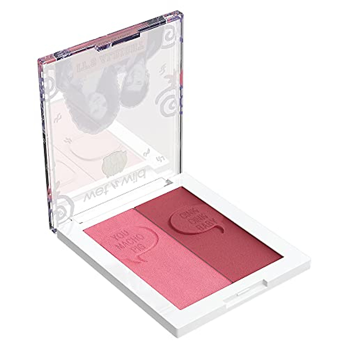 Wet n Wild Saved By The Bell Highlighter + Illuminator Glow Face Duo, Highlighter Makeup Powder, Illumniator Makeup Powder, Cruelty-Free Makeup, It's Alright (1114534)