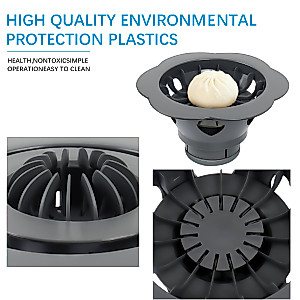 Jnhuy Baozi Maker Machine,6.57" Dumpling Momo Maker Mold Plastic Kitchen Gadget Tool Homemade Bao Buns Preparation Culinary Exploration Ease of Use Cleaning(Gray)