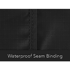 Covermates Round Poker Table Cover – Heavy-Duty Polyester, Weather Resistant, Covered Mesh Vent, Outdoor Living Cover, 54DIAMETER x 25H, Ripstop Black