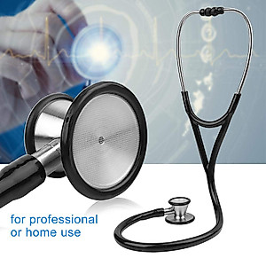 Professional Doctor Cardiology Stethoscope Acoustic Medical Auscultation Device for Children and Adults for Clinical Doctor Nurse