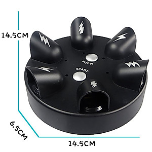 Upgrade Electric Shock Detector Polygraph Micro Roulette Polygraph Test Finger Shock Game Toy Practical Joke Polygraph Game Analyzer Consoles Gifts Interesting Polygraph Game (Finger)