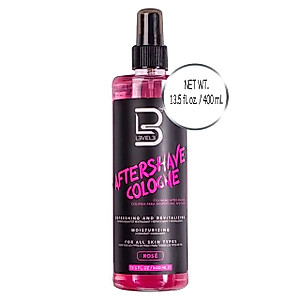 L3 Level 3 After Shave Spray Cologne - Softens Skin - Refreshes and Relieves Face and Skin - Moisturizing Formula Level Three After Shaving
