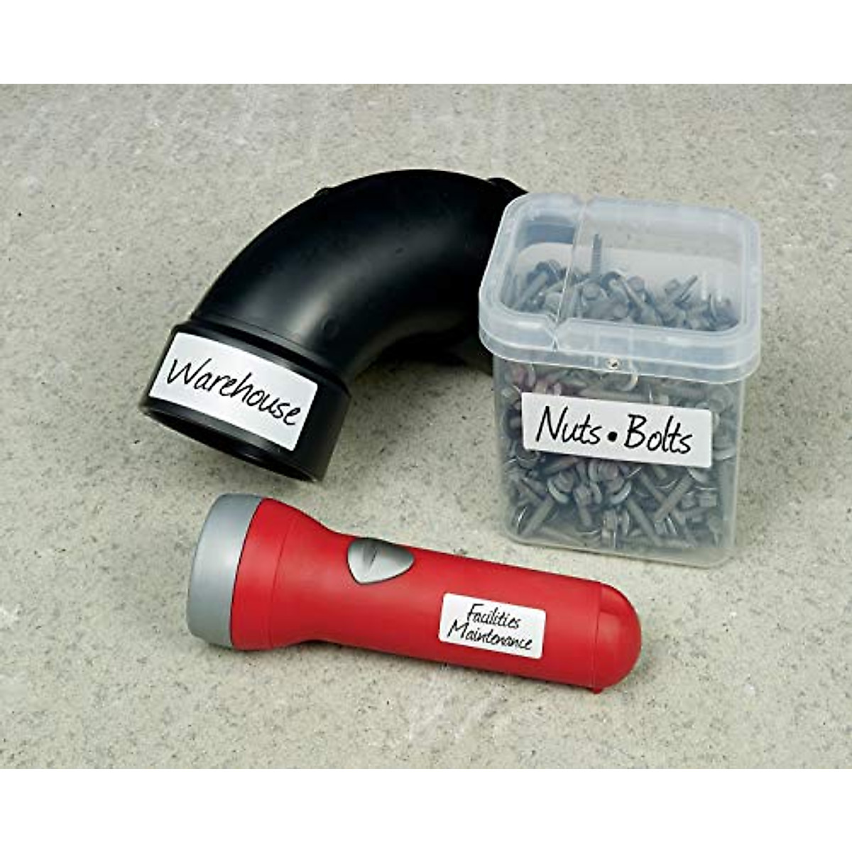 Avery Durable Multi-Surface ID Labels, Handwrite, 1.25" x 3.5", Pack of 40 (61522)