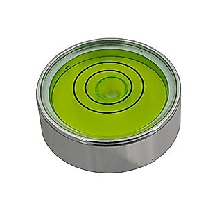Metal universal horizontal bubble water level level level balance bubble level round bubble 25x9mm