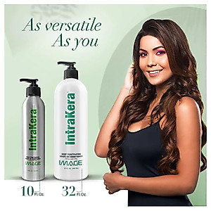 Image Leave-In Conditioner for Frizzy, Curly, and Straight Hair - Stop Washing your Hair Every Day - Keratin Replenisher - Detangler for Dry or Damaged Hair, 1 pounds, Bottle