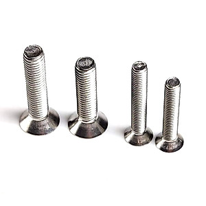30 Pcs M4-0.7x50mm Flat Head Machine Screws, Phillips Cross Screw, Phillips Drive，304 Stainless Steel, Fasteners Bolts，Countersunk Machine Screws