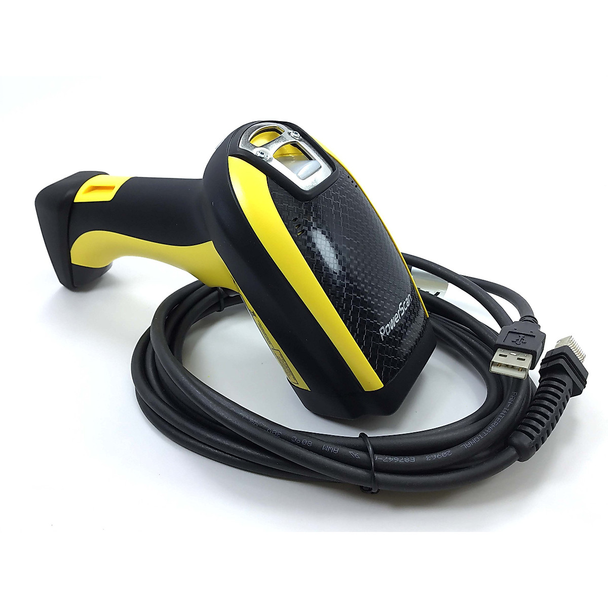 Datalogic PowerScan PD9531-HP (High Performance) Corded Handheld Omnidirectional Rugged 2D Area Imager Barcode Scanner with USB Ca Yellow