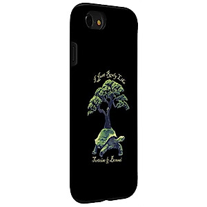 iPhone SE (2020) / 7 / 8 Tortoise and Bonsai. Tortoise carrying Bonsai on carapace Case