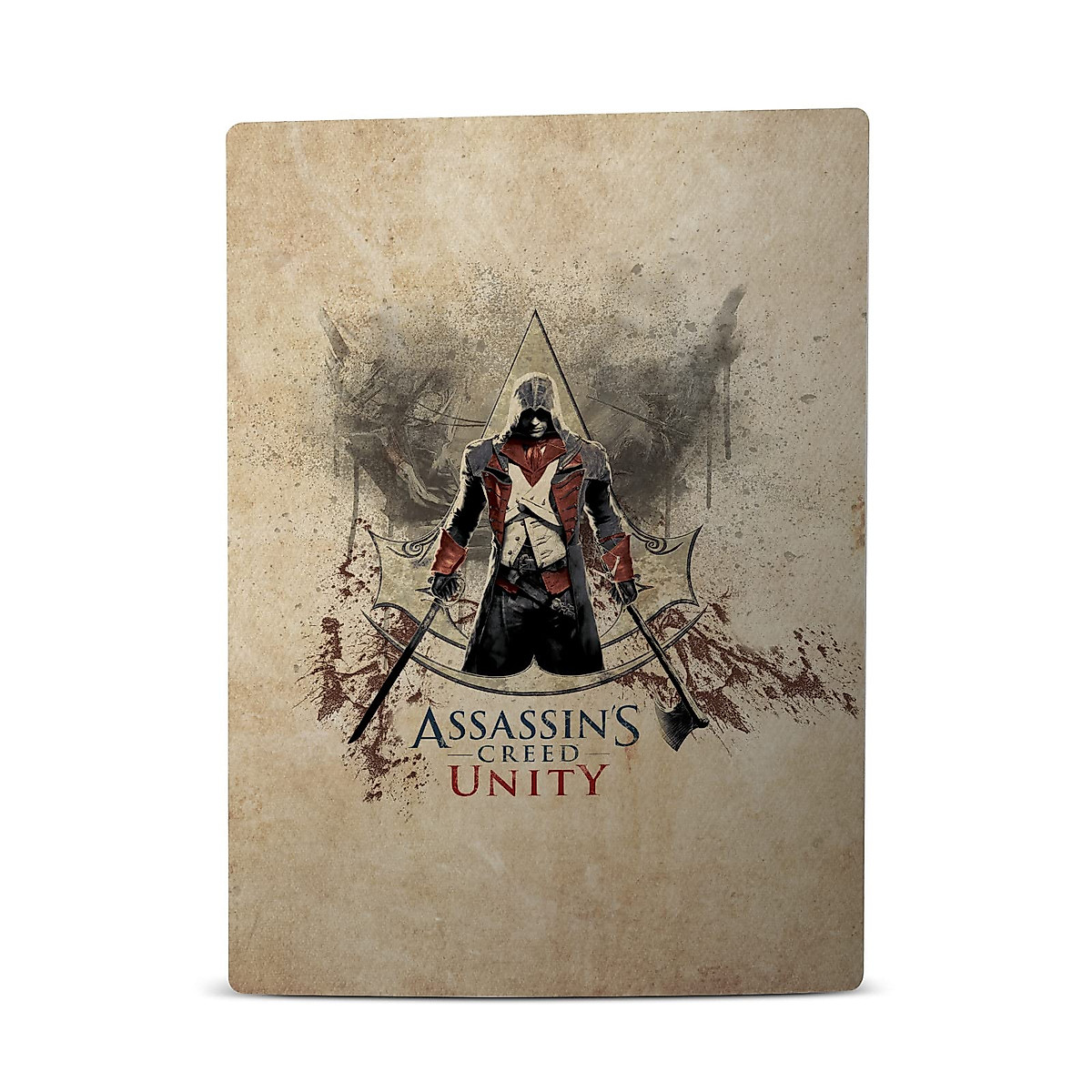 Head Case Designs Officially Licensed Assassin's Creed Arno Dorian Unity Key Art Matte Vinyl Faceplate Sticker Gaming Skin Decal Cover Compatible With Sony PlayStation 5 PS5 Disc Edition Console
