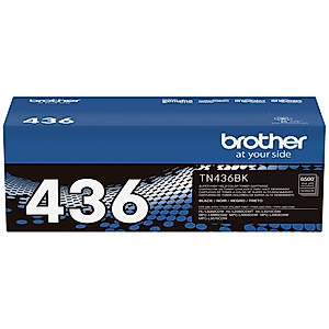 Brother TN436BK Super High Yield Toner-Retail Packaging , Black