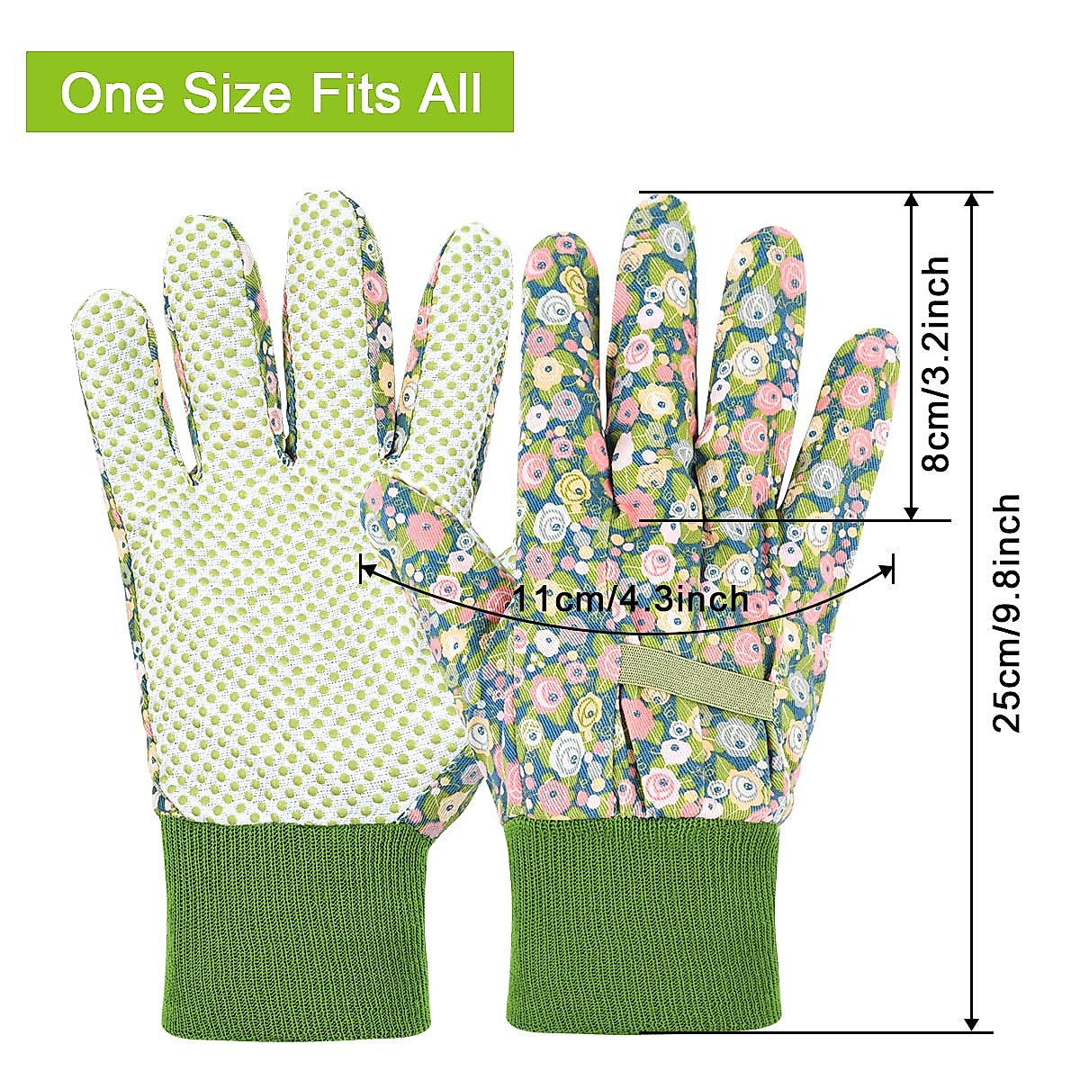 Ainiv Gardening Gloves for Women/Ladies, Non-Slip Grip Garden Work Gloves, Comfortable Thorn Proof Garden Gloves