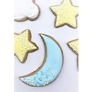 Celestial Cookie Cutters 3-Pc. Set Made in USA by Ann Clark, Star, Moon, Cloud