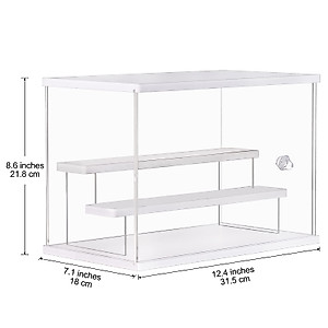 LileZbox Acrylic Display Case, Display Box, Versatile Collectibles Display Showcase for Action Figures Toys,1 Pack