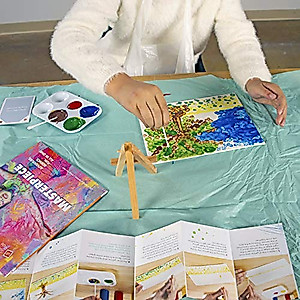 Fat Brain Toys Surprise Ride - Paint a Pointillist Masterpiece - Activity Kit, 5+