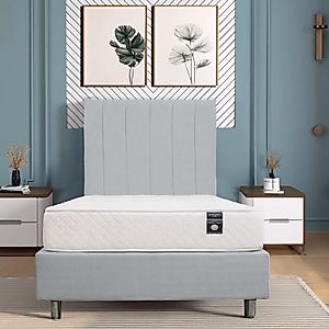 Aylas Furniture Twin Bed Mattress 6 Inch Twin Foam Mattress High Density Reflex Support Layer & Visco-Elastic Comfort Foam with Premium Polyester Cover Eco-Friendly Breathable Firm Twin Mattress