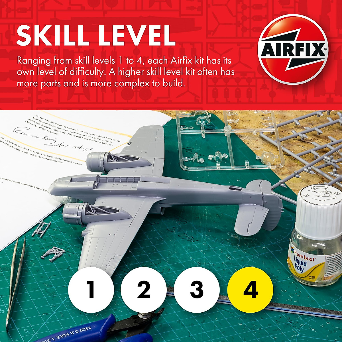 Airfix Tiger I Early Version Operation Citadel 1:35 WWII Military Tank Plastic Model Kit A1354