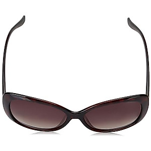 Polaroid Sunglasses Women's P8317/S Polarized Butterfly Sunglasses, Havana, 58 mm