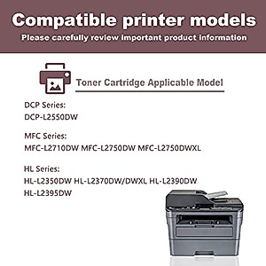 HIYOTA Twin Pack TN-730 Black Toner Cartridge Replacement for Brother TN730 TN 730 Black Toner Cartridge to use with MFC-L2710DW HL-L2350DW HL-L2370DW/DWXL MFC-L2750DWXL DCP-L2550DW Printer