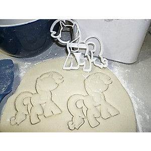 INSPIRED BY MY LITTLE PONY FRIENDSHIP IS MAGIC THEMED CHARACTERS SET OF 6 COOKIE CUTTERS USA PR1077