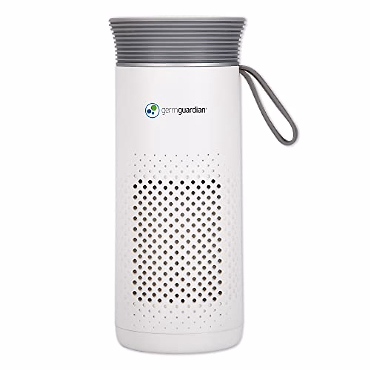 GermGuardian Portable Allergen Air Purifier for Small Spaces with USB Cable, Captures Dust, Pollens, Mold Spores, UV-C Light Helps Reduce Germs, 7” White, AC085