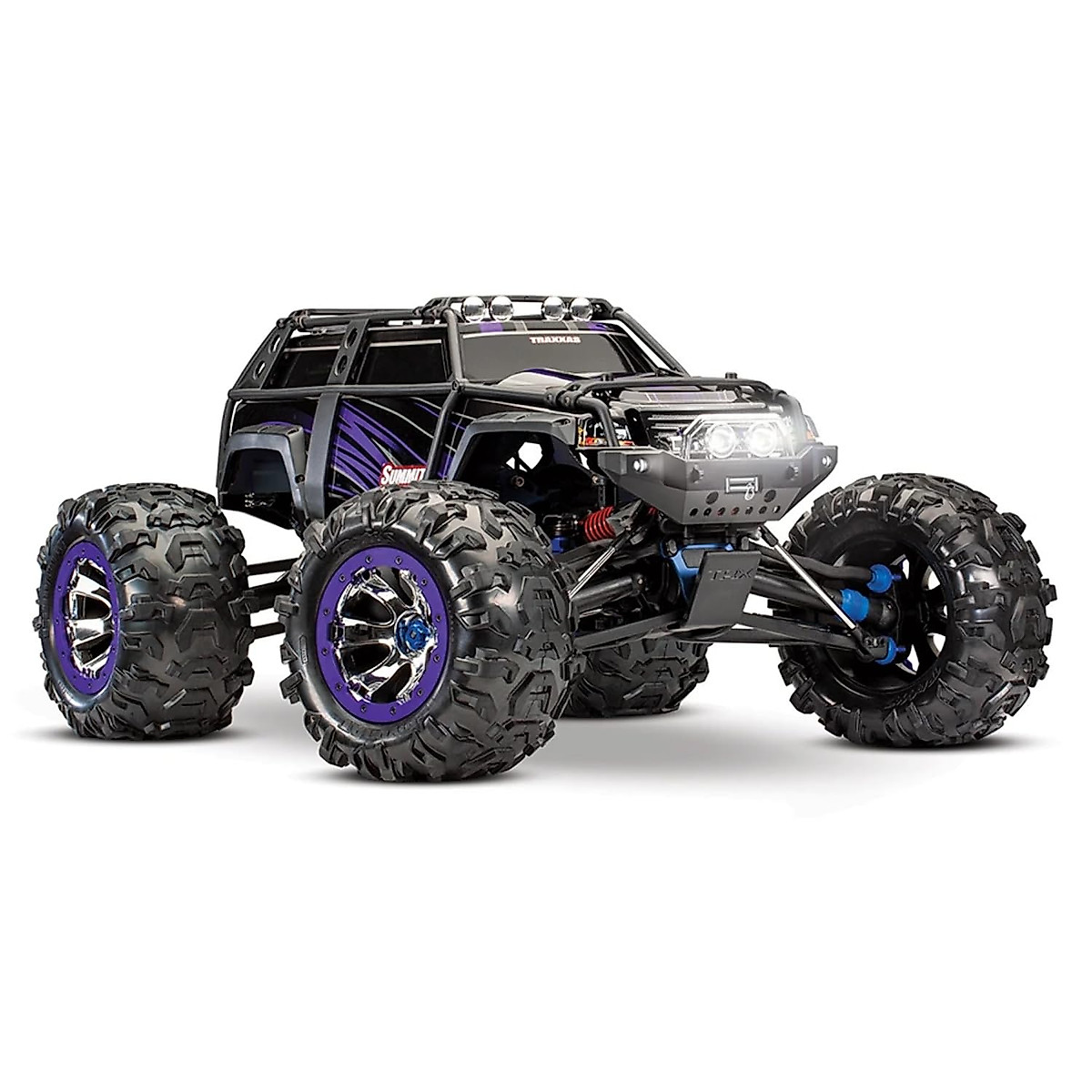 Traxxas Summit: 1/10 Scale 4WD Electric Extreme Terrain Monster Truck with TQi Link Enabled 2.4GHz Radio System
