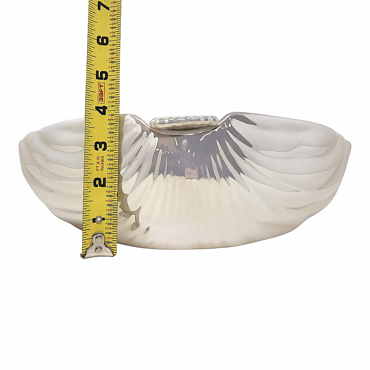 Rae Dunn Ceramic Iridescent Paradise Shrimp And Dip Bowl