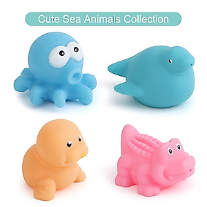 Yutin Baby Blocks, 16 PCS Soft Stacking Building Block Set for Toddlers Boys Girls, Squeeze Toy Gift for 6 to 12 Months Up Infants Age 1 Year Old