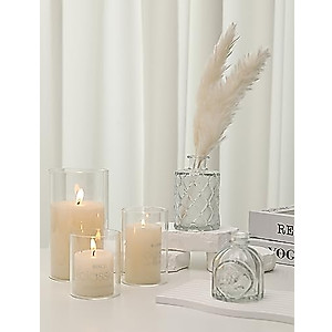 Glass Bud Vases Set of 16 Pcs, Small Bud Vases in Bulk, Christmas Decoration Vases for Centerpieces, Clear Bud Vases for Rustic Wedding Centerpieces, Home Table Flower Decor