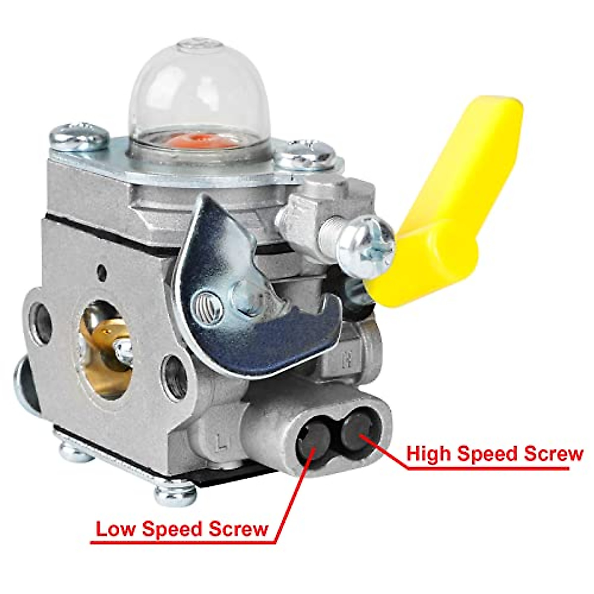 Huztl CS26 Carburetor for Ryobi SS26 RY28000 RY28020 RY28040 RY09053 RY28021 RY28025 RY09056 RY09055 RY34440 26CC Trimmer Brushcutter Weed Wacker Parts