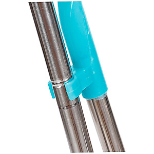 CONGARTENO 1 Set Stainless Steel Trash Shovel Litter Shovel Cleaning Dustpan Dog Waste Trash Can Lobby Dustpan Longs Handle Dustpan Broom and Pan Brooms Household Cleaning Supplies Silver