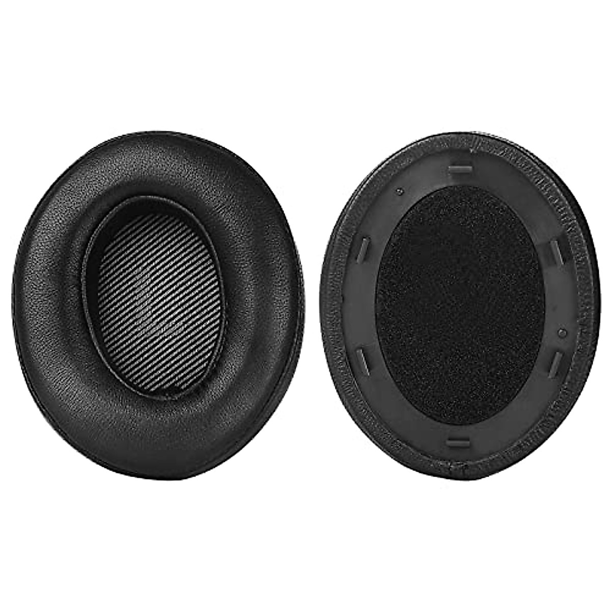 Geekria Elite Sheepskin Replacement Ear Pads for JBL Everest Elite 700, V700NXT Headphones Earpads, Headset Ear Cushion Repair Parts (Black)