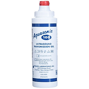 Aquasonic Aquasonic 100 Ultrasonic Gel, 250ml (8.5 Ounce) Dispenser - Each, 8.45 Fl Ounce