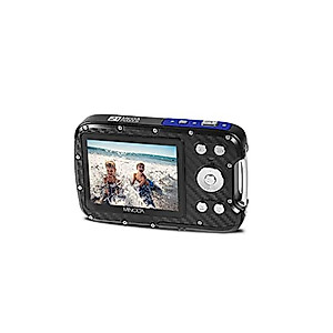 Minolta MN30WP 21 MP / 1080P HD Waterproof Digital Camera (Blue)