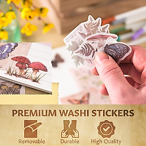 174 PCS Scrapbook Supplies for Junk Journal, Travelers Notebook, Cards Making, Mixed Media Art, 10 Pens and Accessories